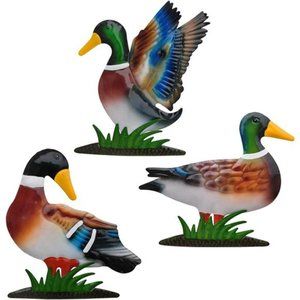 Accents | Metal Wall Art Decor Duck Wall Decor Outdoor Hanging Decor ...